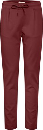 Ichi IHKATE PA2 Damen Sweathose Sweatpants Relaxhose mit Stretch Schmaler Schnitt mit Elastikbund, Größe:XXL, Farbe:Port Royale (191627)