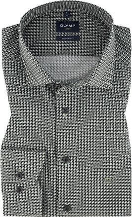Olymp Herren Hemd grün Baumwolle