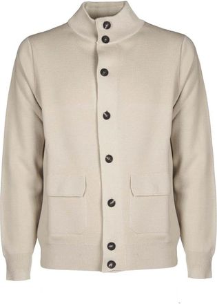 FILIPPO DE LAURENTIIS Homme, Pulls, Beige, Taille: XL Bb1Mlt Wm14M 061 Cardigan