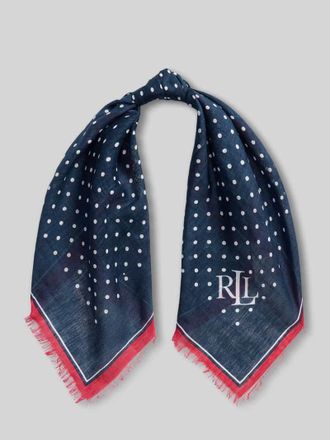 Lauren Ralph Lauren Tuch aus Leinen-Baumwoll-Mix Modell DOT