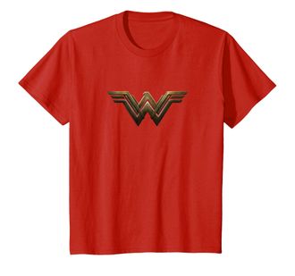 DC Comics Wonder Woman Gold Logo T Shirt T-Shirt
