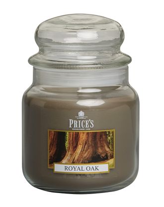 Price's Candles Prices - Royal Oak Duftkerze im Glas - süßer, köstlicher, hochwertiger Duft - langanhaltender Duft - bis zu 90 Stunden Brenndauer