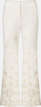 Veronica Beard Pantalon ample Komi en coton