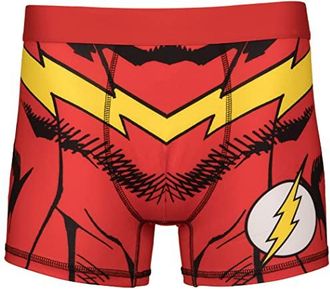 Bioworld DC Comics The Flash Cosplay Boxer, Rouge, M