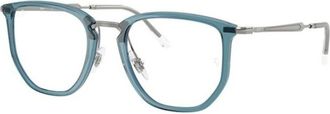 Ray-Ban unisex, Accessoires, Bleu, Taille: 53 MM Rx4451V 8426 Lunettes