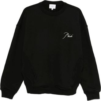 Rhude Homme, Sweatshirts et sweats &agrave; capuche, Noir, Taille: XL Classique SweaT-shirt
