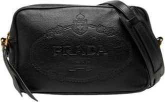 Prada Sac bandouli&egrave;re vintage Pre-owned - Femme - Pre-owned - Noir - Taille: ONE Size