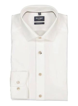 Olymp Herren Hemd beige Baumwolle