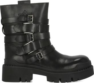 Ash bottines à détails de sangles - Noir