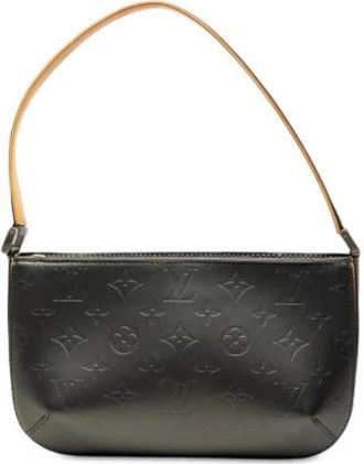Louis Vuitton Pre-owned Cuir sacs-louis-vuitton - Femme - Pre-owned - Gris - Taille: ONE Size