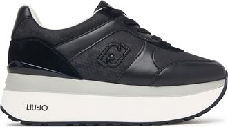Liu Jo Sneakers Liu Jo Maxi Wonder Plus 02 Bis BF6011 PX902 Schwarz
