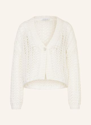 Mrs & Hugs Mrs & Hugs Strickjacke Mit Mohair weiss