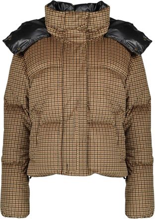 Moncler Femme, Vestes, Brun, Taille: 42 FR Quierzy Down Jacket