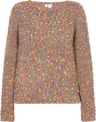 Izia Zur Seite fahren Damen Braun Mehrfarbig