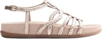 Gioseppo Femme, Chaussures, Gris, Taille: 36 EU Hingham Sandale Tress&eacute;e en Cuir