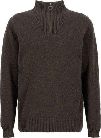 Barbour Troyer Essential aus Lammwolle mit Logo-Stickerei in