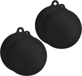 Generic Lot de 4 tapis de protection en silicone pour plaque de cuisson &agrave; induction haute temp&eacute;rature - Antid&eacute;rapants et r&eacute;sistants &agrave; la chaleur - Pour plaque