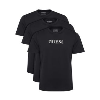 Guess T-Shirt-Set U6GG04 KCAM1 Schwarz Regular Fit