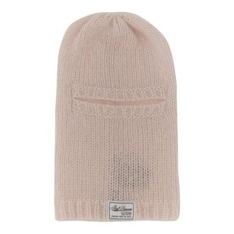 Raf Simons Homme, Accessoires, Rose, Taille: ONE Size Mohair Balaclava