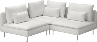IKEA SÖDERHAMN Ecksofa 3-sitzig
