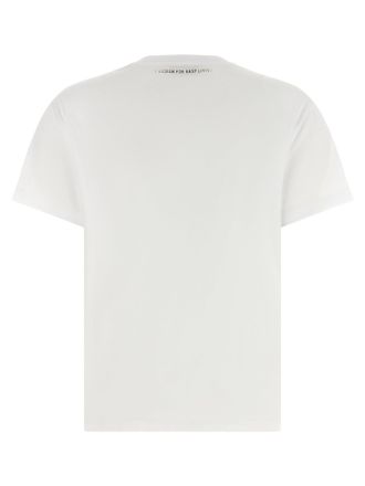 Max Mara Womens Gold Cotton T-Shirt