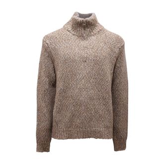 Amaranto Maglione Wool Alpaca Pullover - - Knitwear - Herren - Grau - M