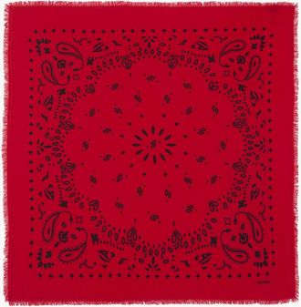 Kujten Grand bandana cachemire imprim&eacute; - Grand Bandana Hachiko