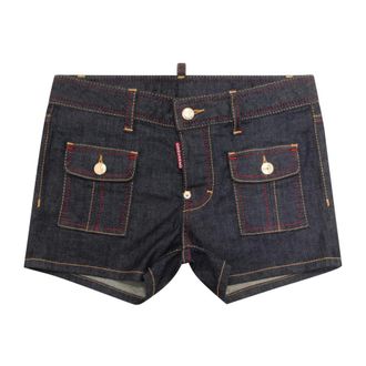 Dsquared2 Bermuda Shorts Hergestellt in Italien - - Shorts - Damen - Blau - 2XS