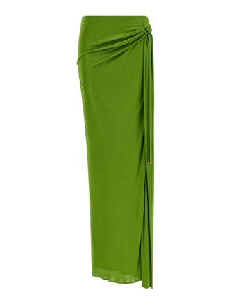 Elisabetta Franchi Jupe Midi - Vert