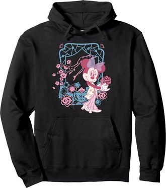 Disney Minnie Mouse Cherry Blossom Festival Spring Sakura Pullover Hoodie
