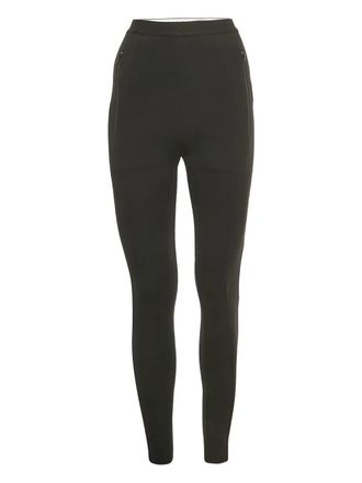 Balenciaga Leggings mit Rei&szlig;verschlusstaschen - Schwarz