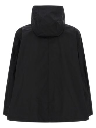 Balenciaga Mens Black Polyester Parka Clothing