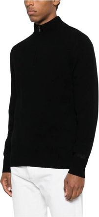 MC2 Saint Barth Homme, Pulls, Noir, Taille: XL Pull Zipp&eacute; Jermyn
