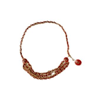 Chanel Pre-owned Stoff grtel - - Pre-owned - Damen - Gelb - ONE SIZE