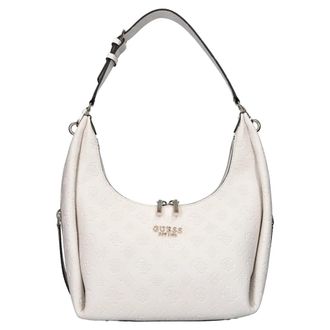Guess Phoebe Hobo Schultertasche - - Bags - Damen - Beige - ONE SIZE