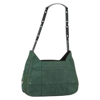 Prada Sac bandouli&egrave;re Vintage Pre-owned - Femme - Pre-owned - Vert - Taille: ONE Size