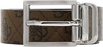 Guess ceinture Milano Adjustable & Reversible Belt H35 W105 Coffee brun raccourcissable