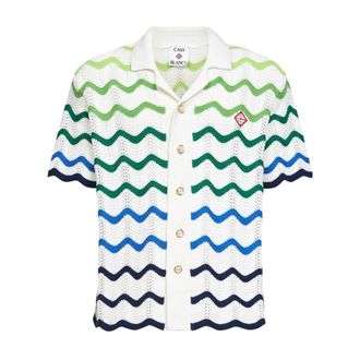Casablanca Chemise Wave Knit - Homme - Chemises - Multicolore - Taille: XL