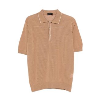 Tagliatore Homme, Tops, Brun, Taille: 2XL Polo Textur&eacute;