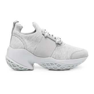 Roger Vivier Femme, Chaussures, Blanc, Taille: 38 1/2 EU Baskets