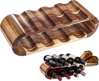 Generic Weinregal - 8-Fach Gro&szlig;e Kapazit&auml;t Aufbewahrungssystem - Wein Aufbewahrung Organizer | F&uuml;r Familien Erwachsene M&auml;nner Frauen Enthusiasten Hochzeiten F