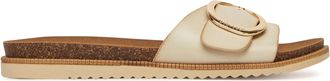 Mustang Jeans Pantoletten Mustang 1392-707 Beige