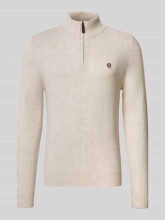 Mc Neal Regular Fit Strickpullover aus reiner Wolle