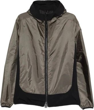Moncler Homme, Vestes, Gris, Taille: XL Galveston Hooded Windbreaker