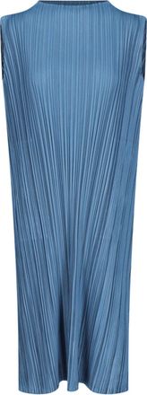 Pleats Please Issey Miyake Pleated Midi Dress Mellow Pleats