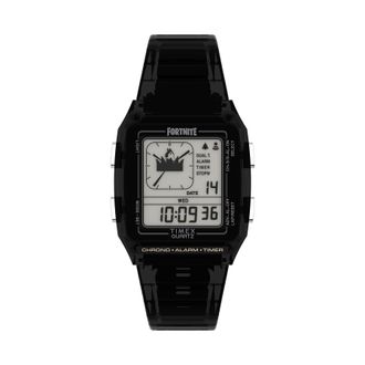 Timex Uhr Timex Q Timex Lca X Fortnite 35mm TW2W96500 Schwarz