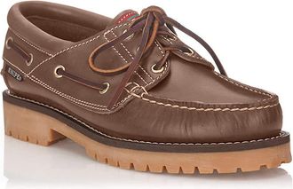 Snipe Bootsschuhe Marineblau, Braun - Leder - Gr&ouml;&szlig;e: 45 EU