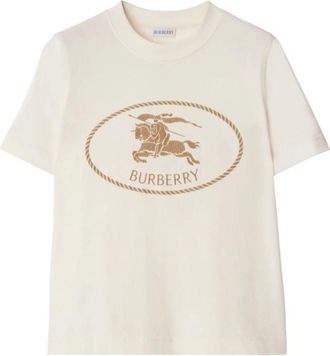 Burberry Femme, Tops, Blanc, Taille: 36 FR T-Chemises
