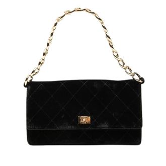 Chanel Sac bandouli&egrave;re vintage Pre-owned - Femme - Pre-owned - Noir - Taille: ONE Size