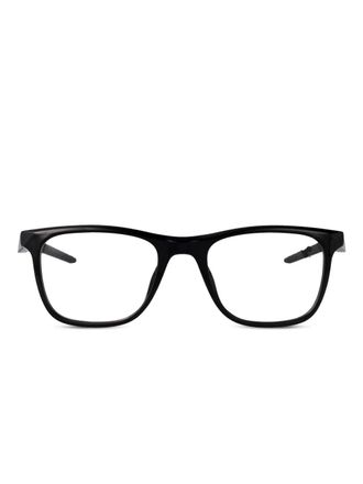 Nike lunettes de vue à monture rectangulaire - Noir